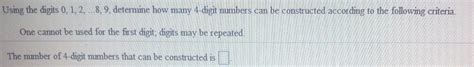 solved using the digits 0 1 2 8 9 determine how many