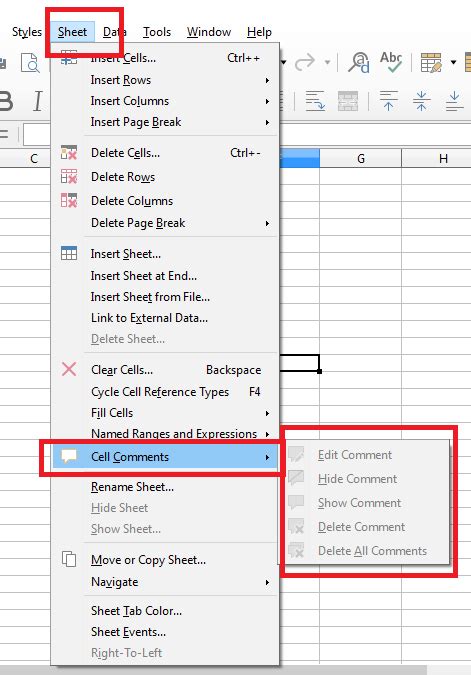 Libreoffice Calc Sheet Menu In Hindi Ccc W3ajay