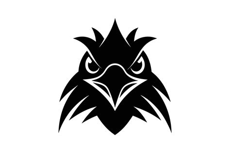 Bird Face Illustration Cartoon Clipart And Line Art Design 48380245