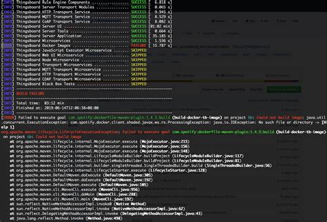 Unable To Compile Docker Image 231 · Issue 1783 · Thingsboardthingsboard · Github