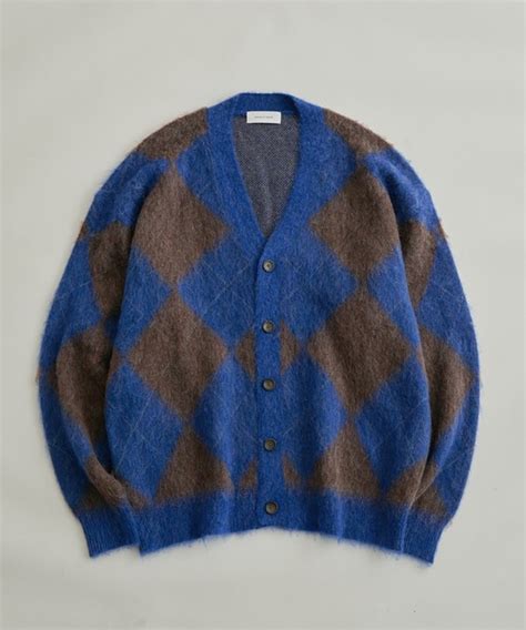 Adam Et Rope（アダムエロペ）の「フェアアイル ＆ アーガイル オーバーサイズ カーディガン（カーディガンボレロ）」 Wear