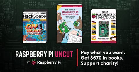Rapberry Pi Uncut Humble Book Bundle Only Pay Or More Raspberrypi