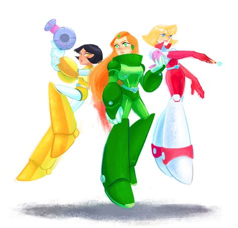 Totally Spies Mega Man X Style By M Keane Totally Spies Know