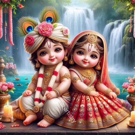 Cute Radha Krishna Cartoon Images Hd 40