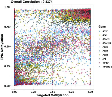 Direct Comparisons Between Dna Methylation From The Roche Nimblegen