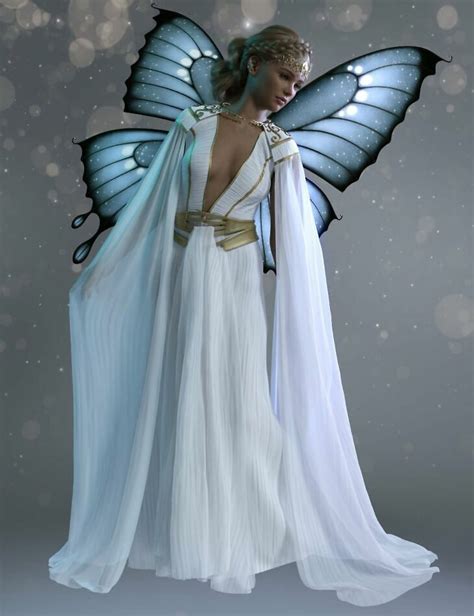 Dforce Arwenaleth Fantasy Gown For Genesis 9 Daz 3d And Poser Free High