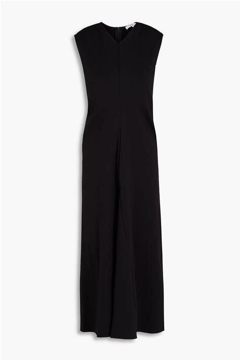 Tibi 루쉬쉬 장식 스쿠버 미디 드레스 최대 70 세일 The Outnet