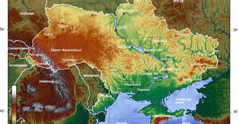 Географічне положення України Тест на 10 запитань Географія