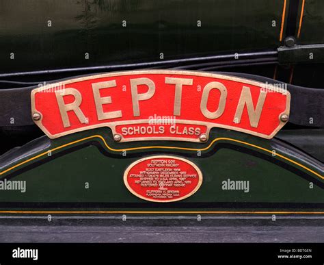 Steam Locomotive Nameplates