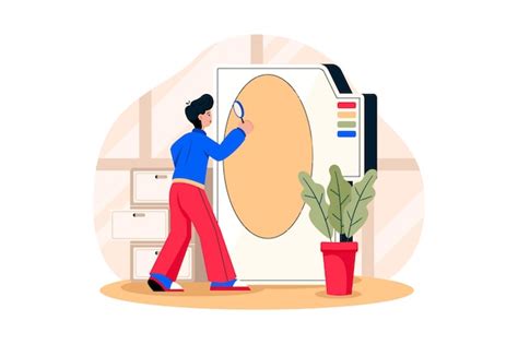 Premium Vector Data Analytics Illustration Concept On White Background