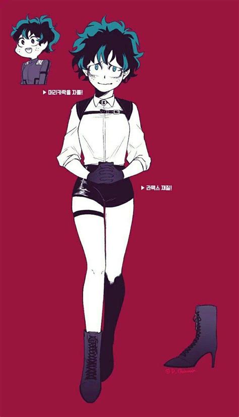 Deku Hot Midoriya Izuku Female Version Boku No Hero Academia D Girls Beat D Girls