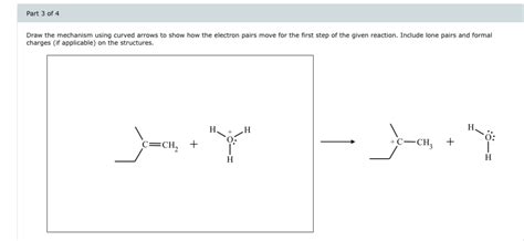 Solved Part Of Draw The Mechanism Using Curved Arrows To Chegg