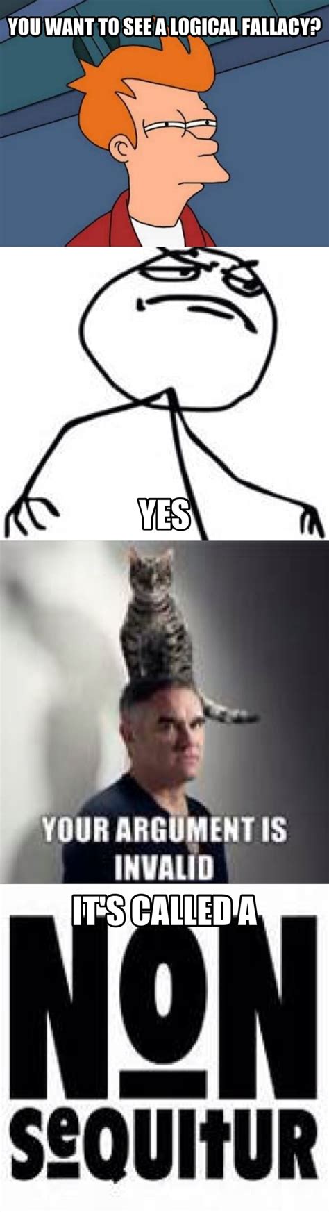 Non Sequitur Logical Fallacy Argumentative Writing Logical Fallacies Non Sequitur