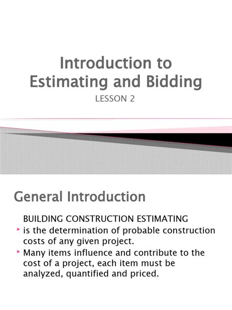Introduction To Estimating Lesson2 Pdf