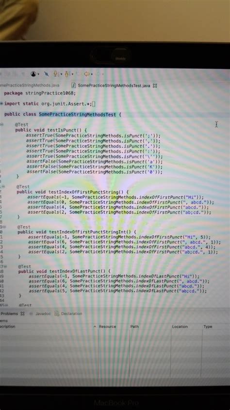 Solved SomePracticeStringMethods Java Chegg Com