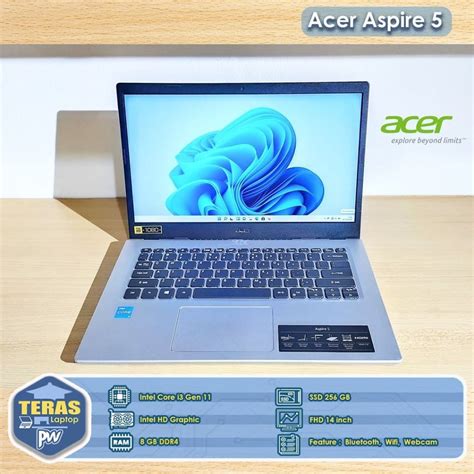 Jual Acer Aspire Intel Core I Gen Gb Ddr Ssd Gb Shopee Indonesia