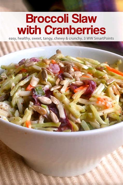 Easy Healthy Broccoli Slaw Recipe Simple Nourished Living