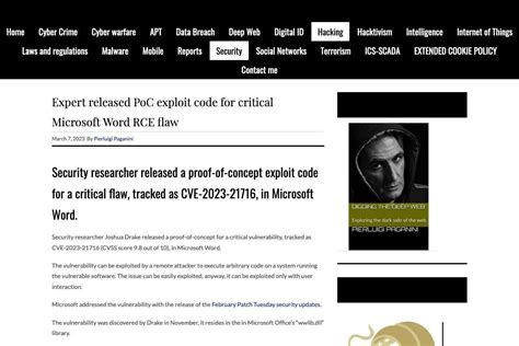 Microsoft Wordの重大な脆弱性に対し概念実証が公開される Tech（テックプラス）
