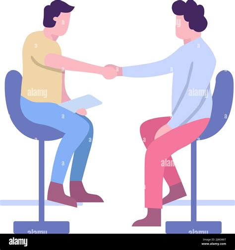 Handshake Icon Vector Man Shaking Hands Isolated Stock Vector Image