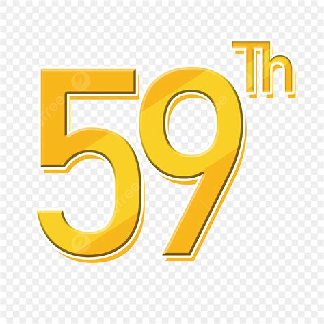 Número 59º PNG Numero Png 59 Png Número 1 Imagem PNG e PSD Para