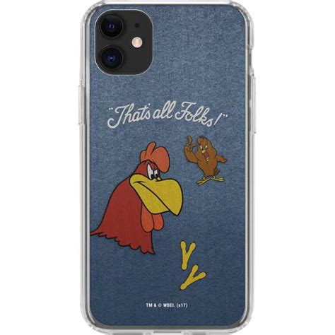 Foghorn Leghorn Thats All Folks Iphone 11 Clear Case Skinit