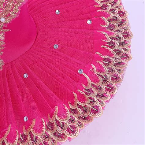 Afavom Ballet Leotards For Girls With Platter Tutu