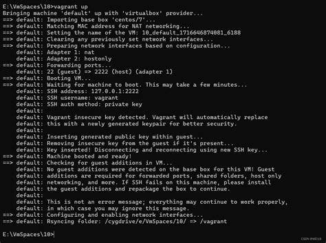 使用virtualboxvagrant创建centos7虚拟机