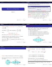 Understanding Eigenvectors and Eigenvalues for Linear | Course Hero