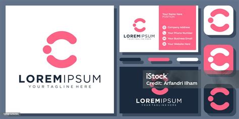 이니셜 편지 Ci Ic 모노그램 해피 추상 단순 둥근 원 로고 디자인 명함 알파벳 C에 대한 스톡 벡터 아트 및 기타 이미지 알파벳 C 알파벳 I 명함 Istock