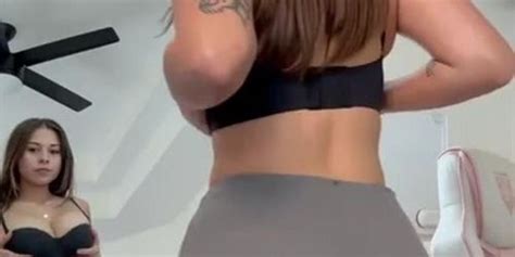 Sophieraiin Pink Panties Tight Dress Strip PPV Full Videos At Freemega Co Tnaflix Com