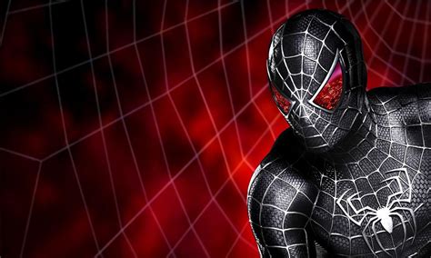 Spider Man Tobey Maguire Black Suit 1280x768 Wallpaper