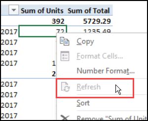 Refresh An Excel Pivot Table On A Protected Sheet Excel Pivot Tables