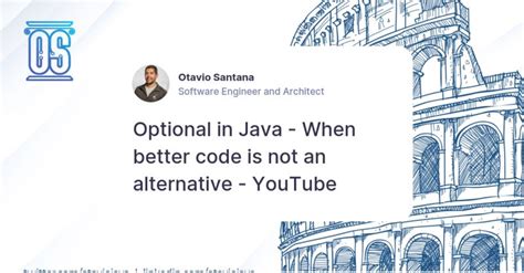 Otavio Santana On Linkedin Java Cleancode Optional