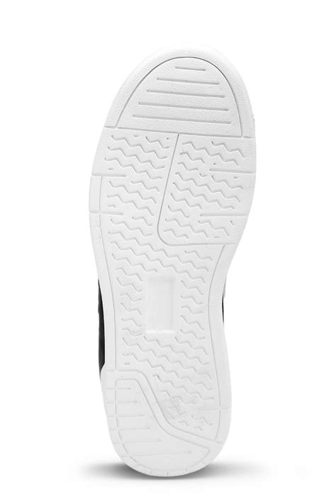 Barbro K Unisex Sneaker Ayakkabı Siyah Beyaz Slazenger