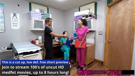 Nurses Get Naked Examine Each Other While Doctor Tampa Watches