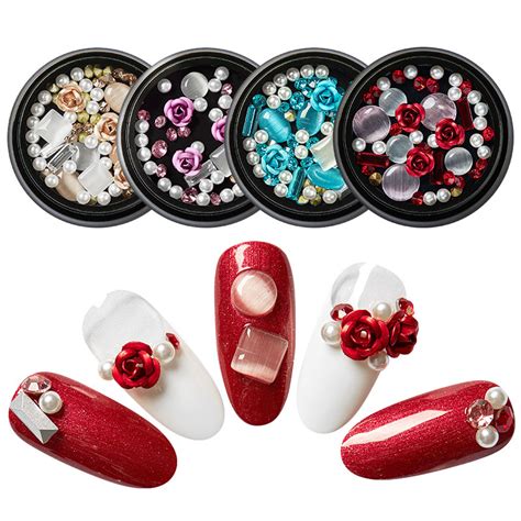 Gemengde Onregelmatige Nail Rhinestones Stenen Gem Grandado