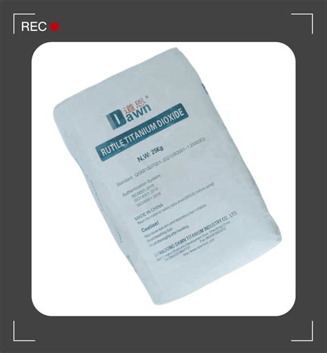Industrial Grade R TiO Plastics Rutile Titanium Dioxide For Coatings China TiO And