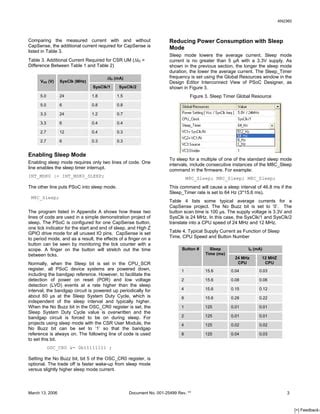Capacitive Sensing Power And Sleep Considerations Pdf