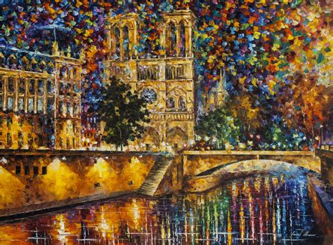 Leonid Afremov Online Gallery Paint By Number Landscape Paintings