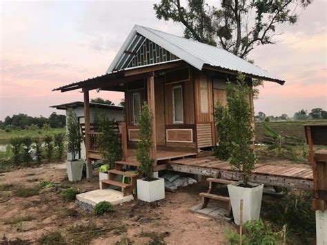 แบบบ้านกลางทุ่งนา สไตล์กระท่อม บ้านสไตล์คันทรี บ้านในฝัน
