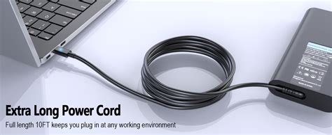 Ruilezyo Compatible With Dell 130W Laptop Charger USB C XPS 15 16 17 2in1 9575 7590 9500 9510