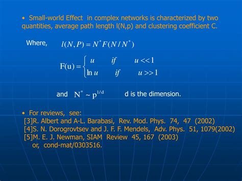 Ppt Dynamics Of Message Diffusion In Directed Small World Networks