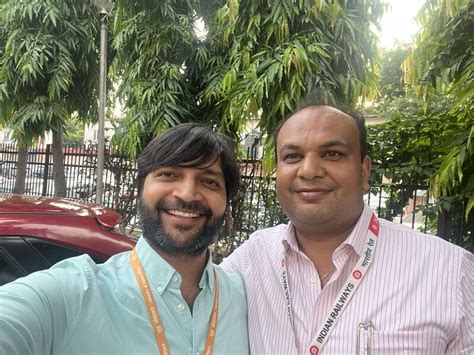 With Senior Dom Irts Sh Pawnish Sir Who Visited My Office Today We