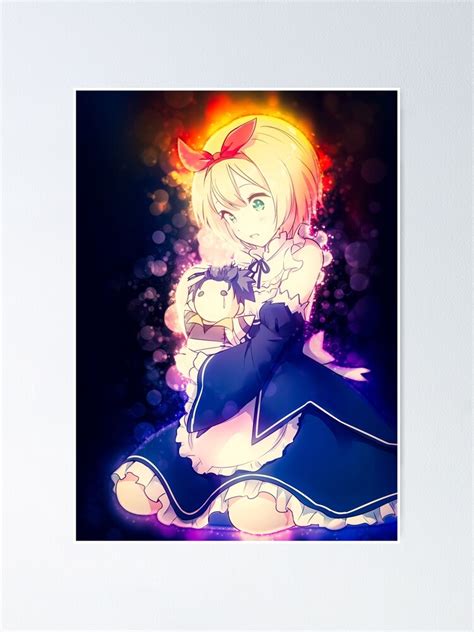 Petra Leyte Re Zero Fanart Poster For Sale By Spacefoxart Redbubble