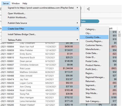 How To Implement Row Level Security In Tableau