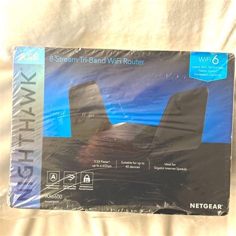 Netgear Networking Netgear Nighthawk Ax8 Triband Wifi 6 Router Black Poshmark