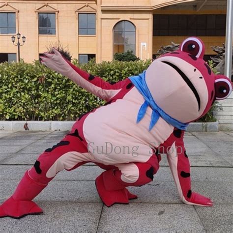 Lifefreeของเล่นบทบาทสมมุติ ชุดตุ๊กตากบ ตุ๊กตากบเป่าลม เสื้อผ้าตุ๊กตาวิญญาณคางคกการ์ตูนสุทธิคนดัง