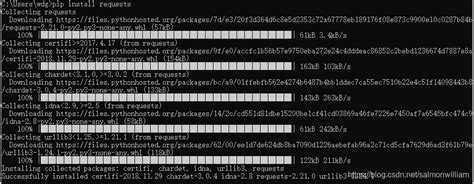 Python下载安装requests库python Requests下载 Csdn博客