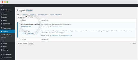 How To Integrate Convertplug With Hubspot Documentation