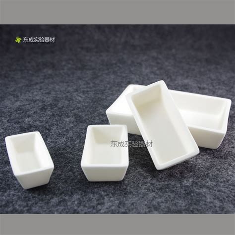 99氧化铝白色刚玉高温坩埚燃烧皿方舟实验电炉60 30等多种规格 虎窝淘